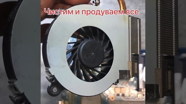 Разборка и чистка ноутбука HP