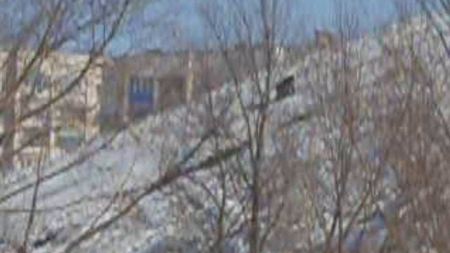 саночки и горка!