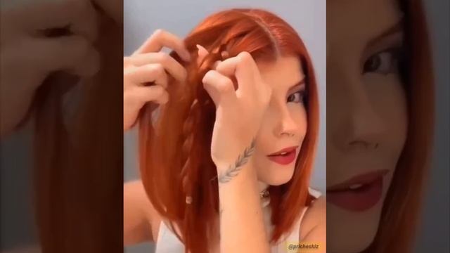 Прически в телеграм в описании