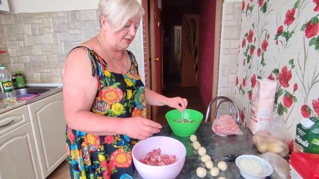 лепим манты ??