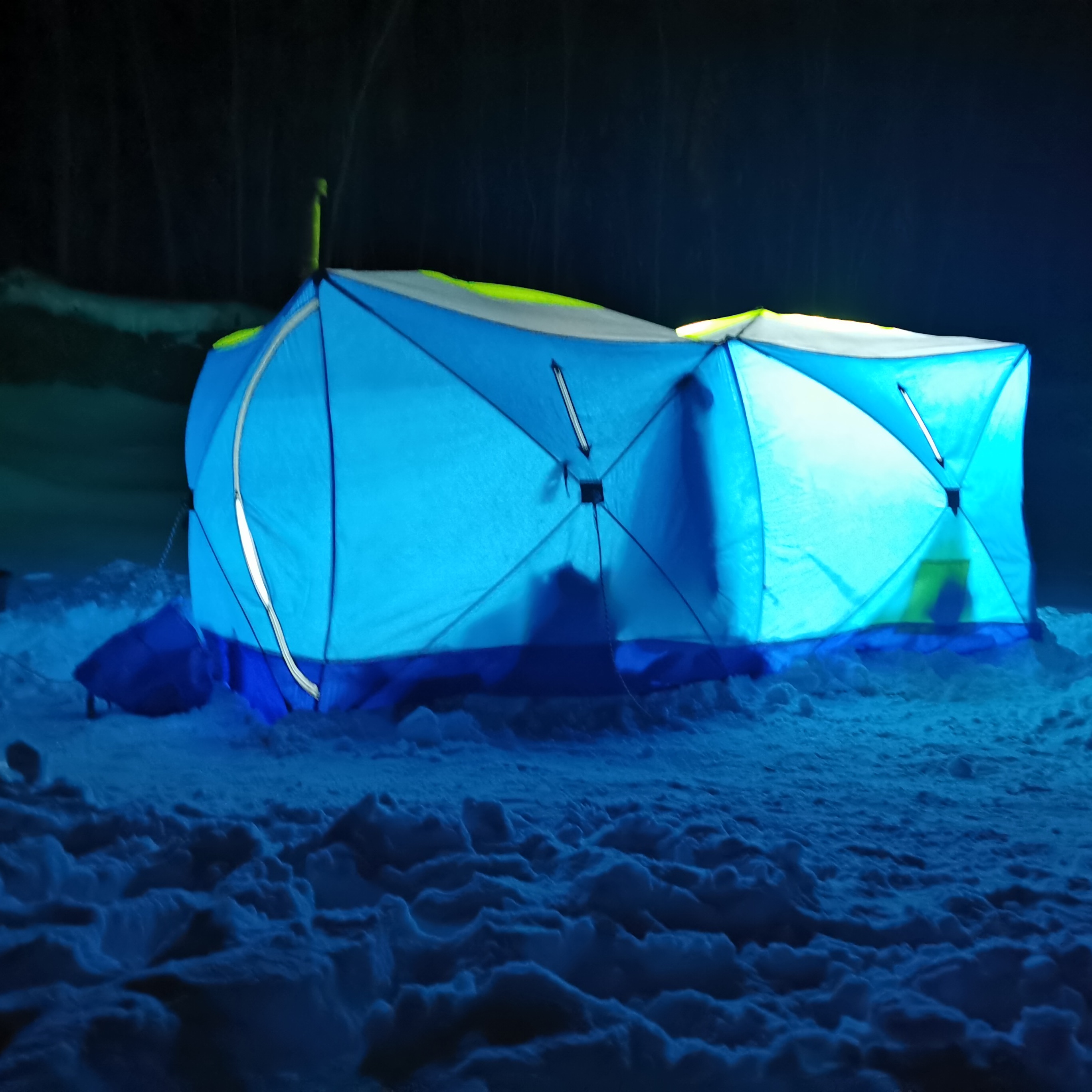 Квартира студия на реке. Обзор палатки СТЭК 3 Дабл.