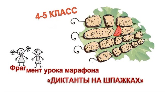 Двойные согласные в корне. "Диктанты на шпажках"