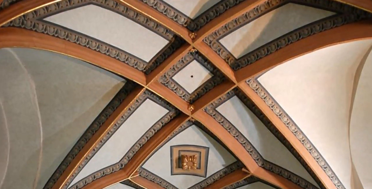 Потолки сводчатые