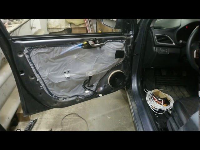Ставим усилители и эстраду в Hyundai Solaris 2