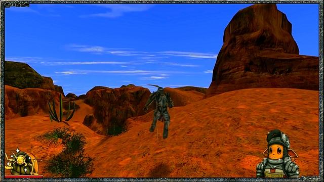 ?️???? Пасхалка-записка и остатки машины на вершине Каньона в Яркендаре, Готика 2 Ночь Ворона