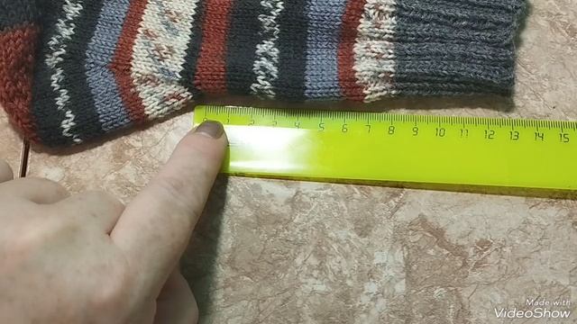 Вязание носков с пяткой стронг