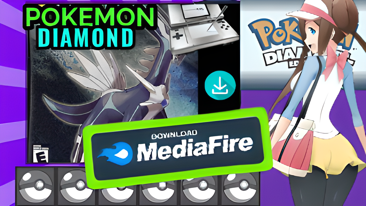 Pokémon Diamond (PT-BR) NDS - 3mulador 4ndroid
