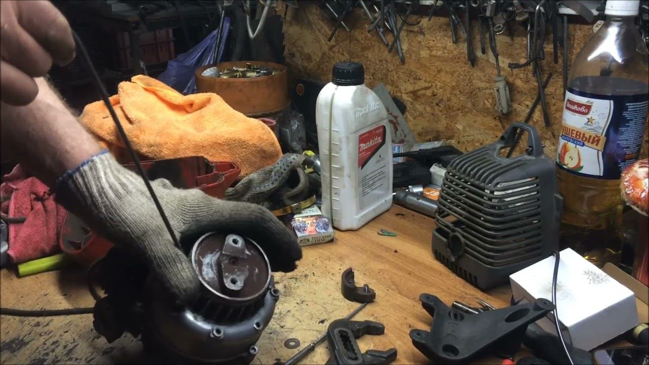 Бензотриммер Efco Stark 25.-Не коммерческий ремонт.Первая часть.Скорее мёртв чем жив...!)