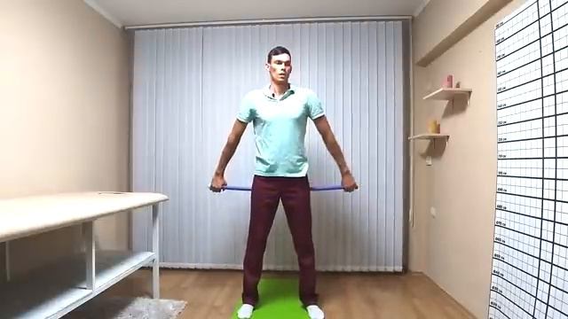 КОМПЛЕКС НА ВЕСЬ ПОЗВОНОЧНИК БЕЗ БОЛТОВНИ. УПРАЖНЕНИЯ С ПАЛКОЙ, профилактика  сколиоза