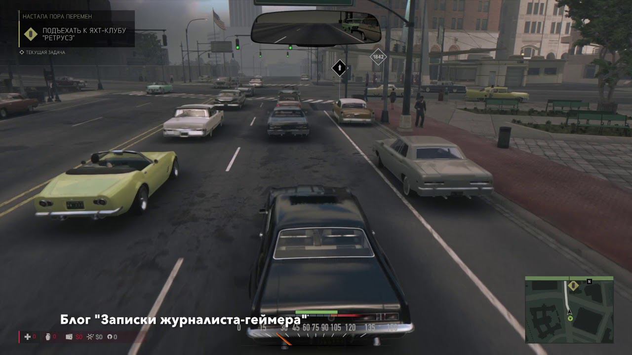 Видеопрохождение Mafia 3 на PlayStation 4 Pro. Часть 3. Настало время перемен. (2018)