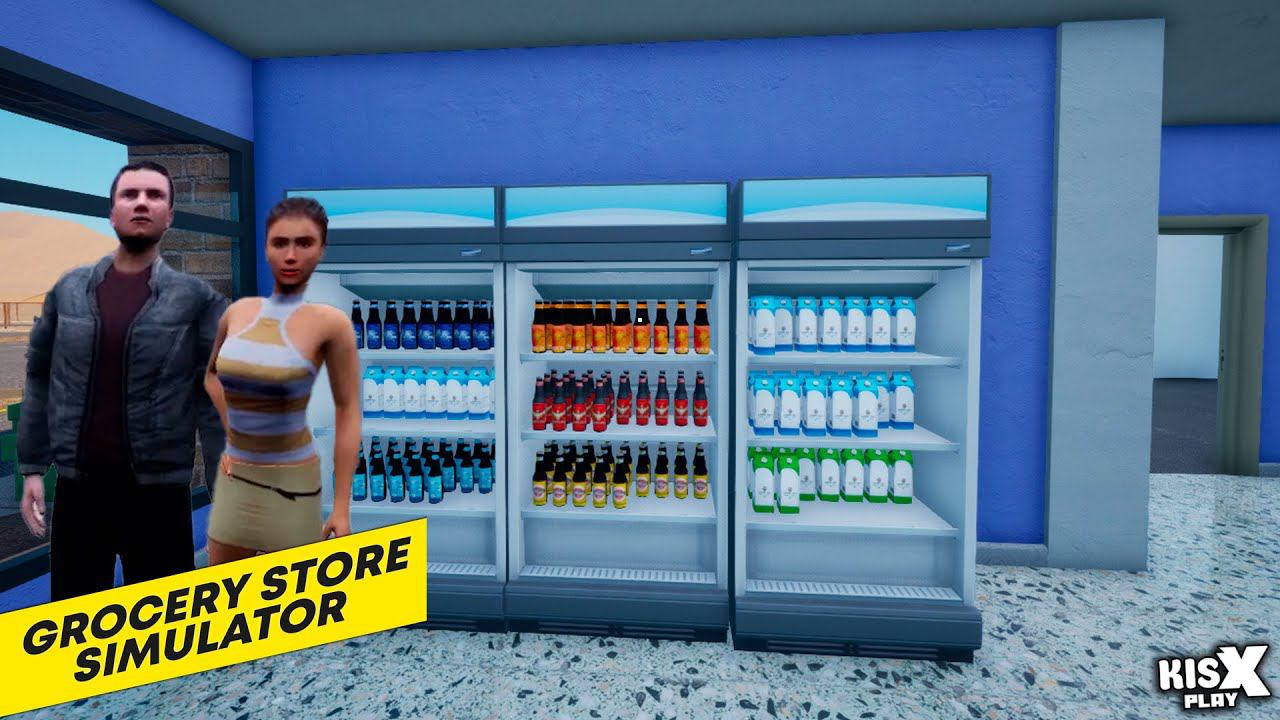 Развиваем магазин, продаем пиво - Grocery Store Simulator #2 прохождение