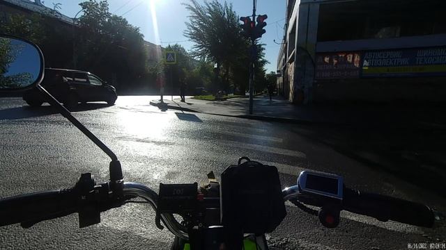 Поездка из Екатеринбурга в Далматово на электро велосипеде Minako V.8 PRO часть 2