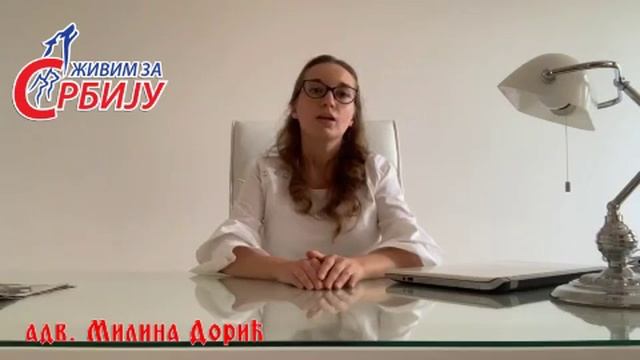 Aдвокат Милина Дорић прелиставање штампе
