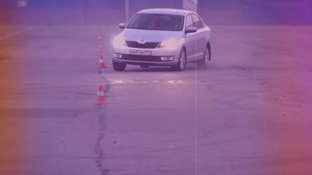 New Skoda Rapid HD Тест-драйв в программе Москва рулит