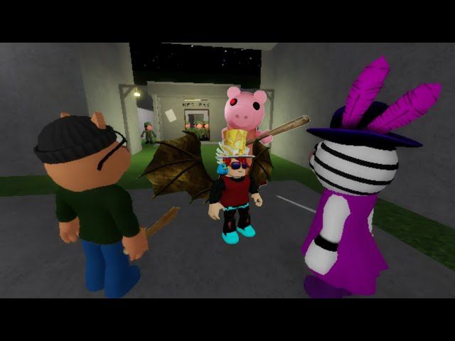 ПИГГИ С ТИМЕРАМИ-НОВИЧКАМИ. Roblox Piggy