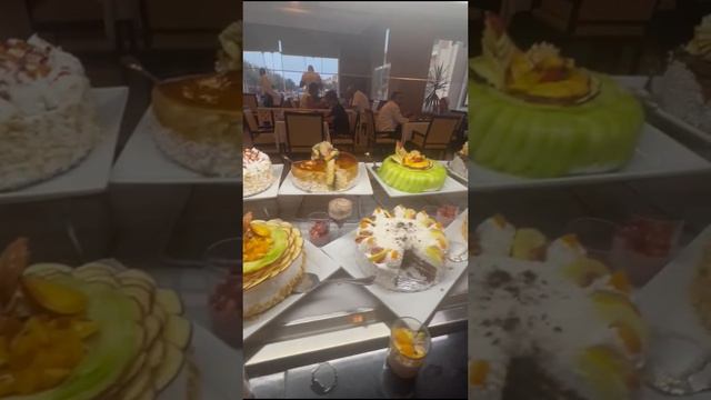 Сладкое на ужине в El Karma 4* в Хургаде, сегодня проходила битва шефов из Индии и Китая