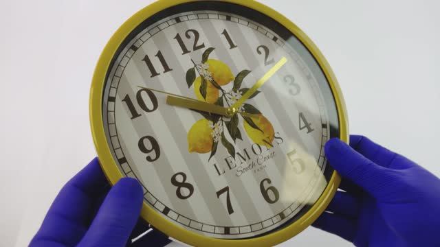 MC-4146 Часы настенные LEMONS (23x23 см.)