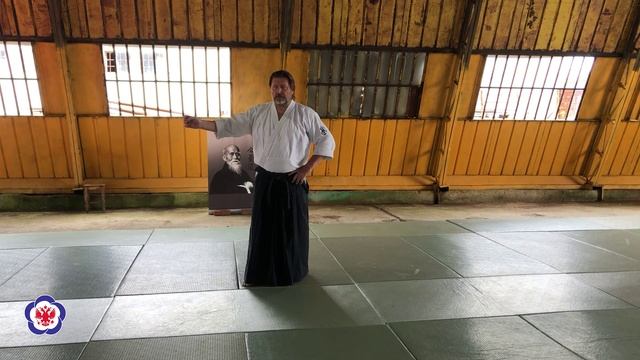 Шомен учи иккё (омоте, ура). Николай Егоров, 6 дан айкидо Айкикай. 2021