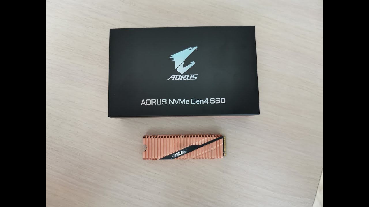 Aorus NVMe Gen4 ssd (GIGABYTE) обзор, распаковка. Один из лучших.