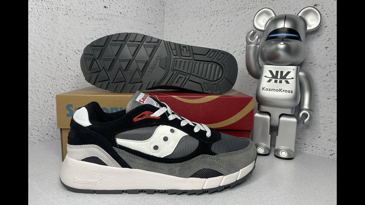 Кроссовки Saucony Shadow 6000 'Grey Black'