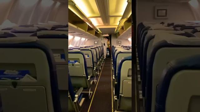 Дезинфекция самолёта