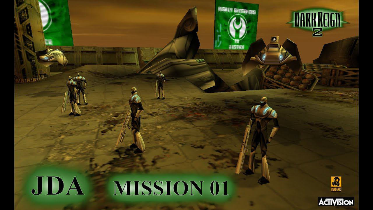 Walkthrough Dark Reign 2 - JDA - Chapter 01 (without comment)