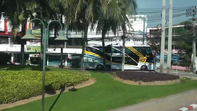 Тайланд,улицы Паттайи. Дорога в аэропорт.