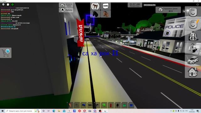 Челлендж 24 часа смотрю мультфильмы!*Кот Тузик в Brookhaven 2 серия*