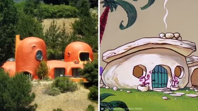 Дома Из Мультфильмов, Которые Есть В Реальности