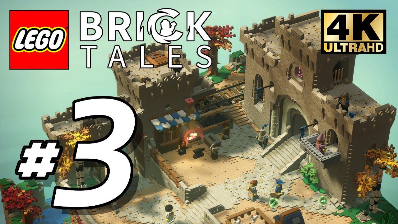LEGO Bricktales -  Medieval Stage - PS5 4K 60FPS Walkthrough Part 3 Playthrough