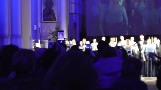 Аллилуйя (фрагмент концерта) 21 декабря 2019 в католическом соборе на Малой Грузинской, Москва