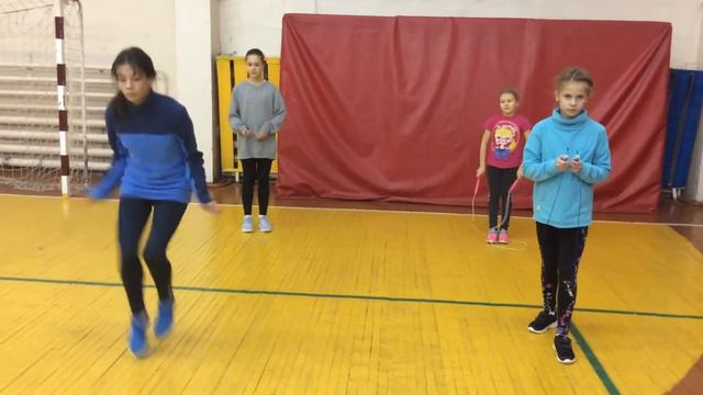 Скакалка. Роуп скиппинг (спортивная скакалка).. Детская школьная лига скорость спринт 4х30 секунд