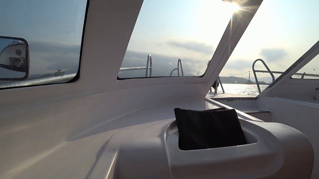 Вьетнам. Нячанг. Винперл (Vinpearl). На катере по Южно-Китайскому морю.