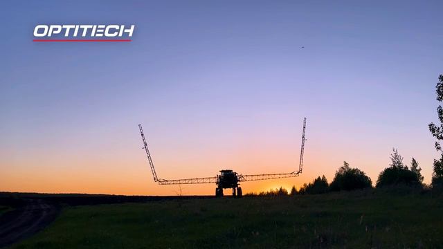 Демопоказ опрыскивателя ОПТИТЭК линейки METALFOR H7040 в поле