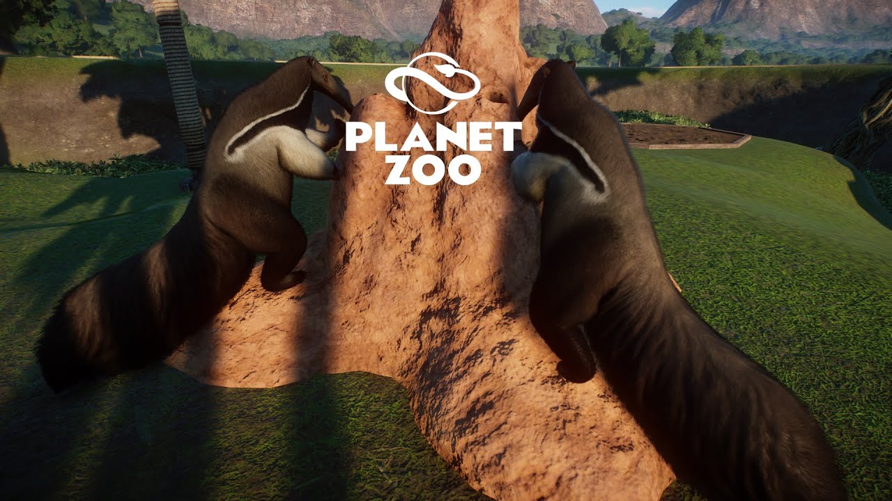 Planet Zoo S2 E2 - Вольер для Гигантских муравьедов и Тапиров