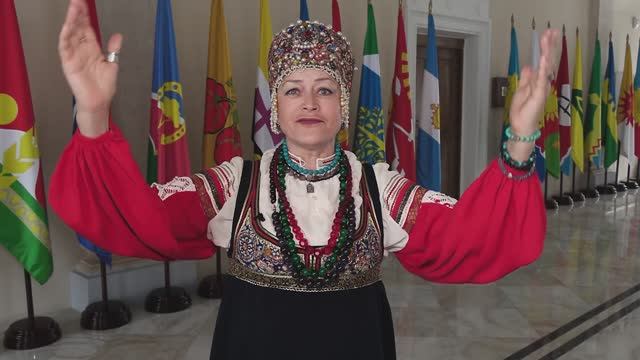 Приветствие председателя Ульяновского регионального отделения организации «Ассамблея народов России"