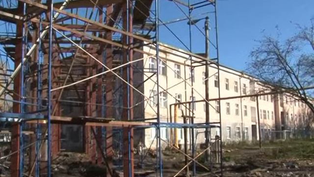 Ремонт учреждений здравоохранении затянулся. Октябрь 2011 год.