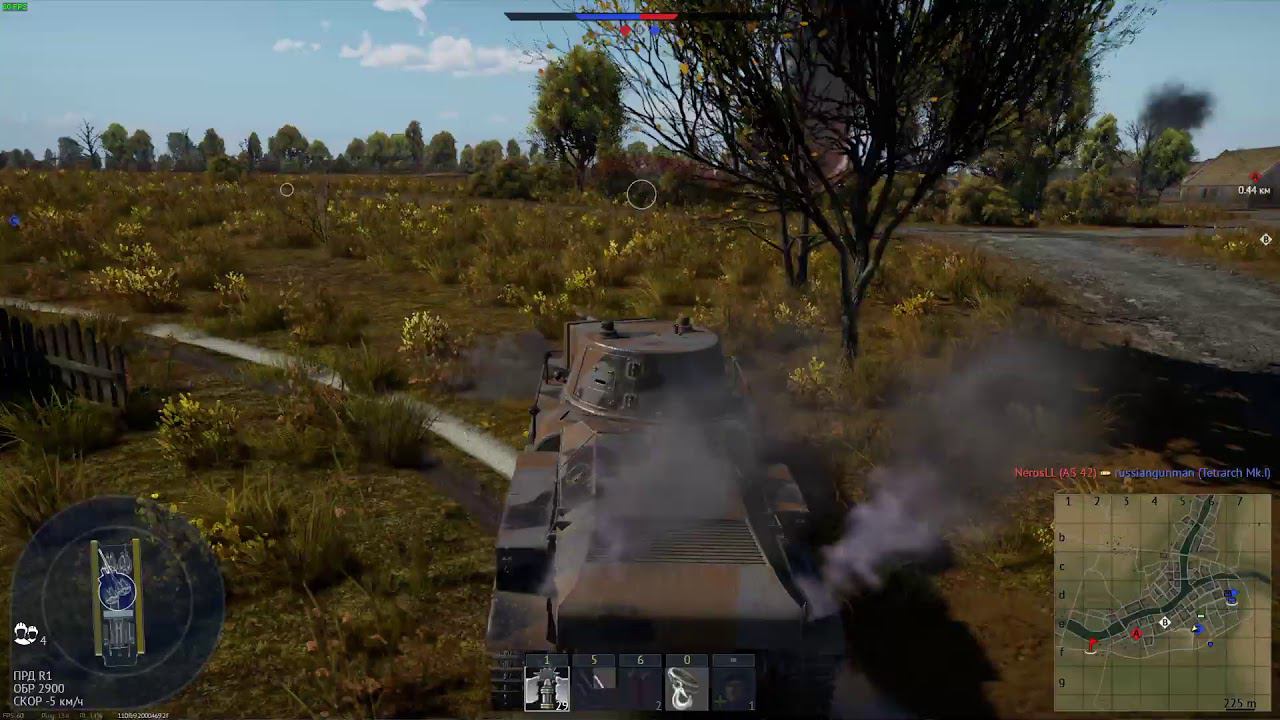 War Thunder: Докачиваем начальные ранги.