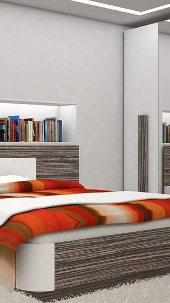 Кровать новая Люкс  с подъёмным механизмом. МДФ, с тумбочками. 1600х2000