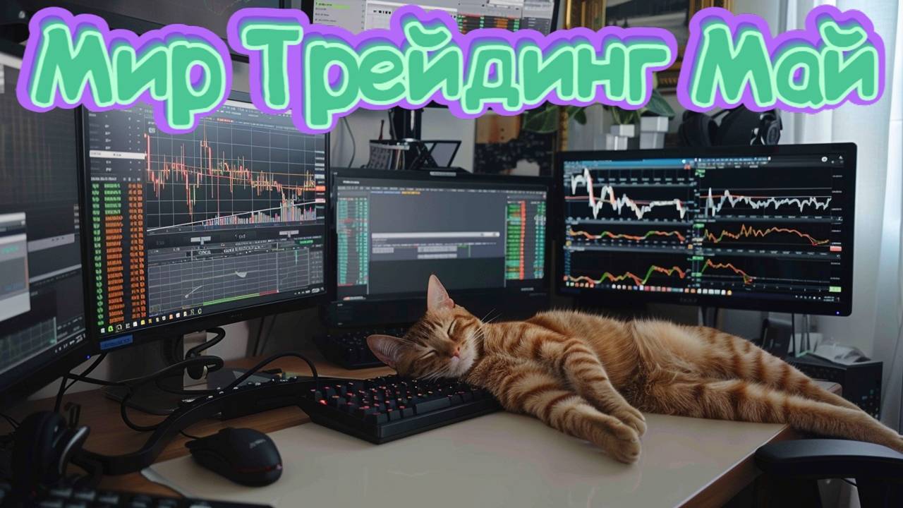 Мир, Трейдинг, Май - торговый стрим на Московской бирже
