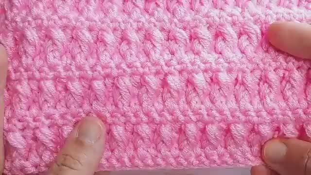 Легкий узор крючком - Вязание крючком для начинающих