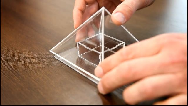 Сборка пирамиды для заточки лезвий