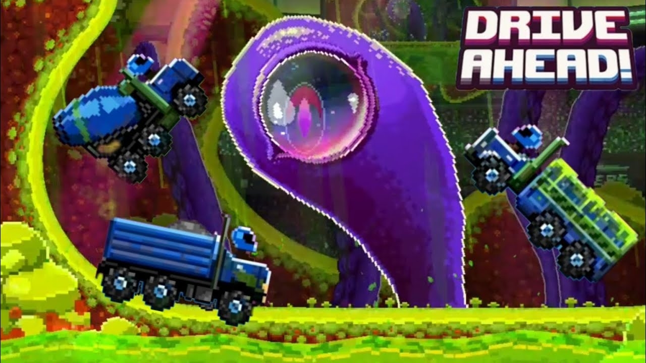 Босс УЖАС ИЗ ЩУПАЛЕЦ в DRIVE AHEAD!!!