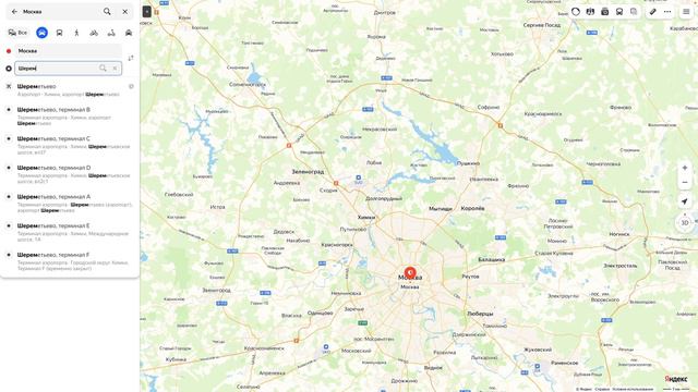 Инструкция по размещению карты пробок на телевизоре.