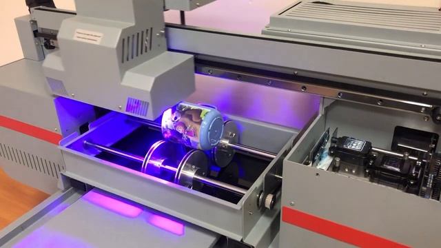 Планшетный УФ принтер FS-4030UV Rotax печать печать на цветной кружке с ручкой