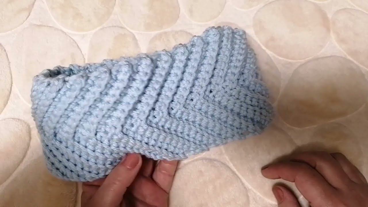 Повязка на голову крючком