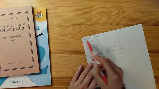 Оформление задач по математике в начальной школе