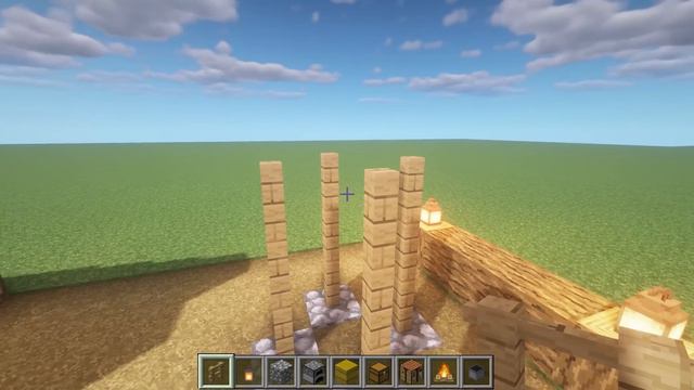 Идеальный СТАРТОВЫЙ ДОМ в формате Minecraft 4k Со всем необходимым для выживания