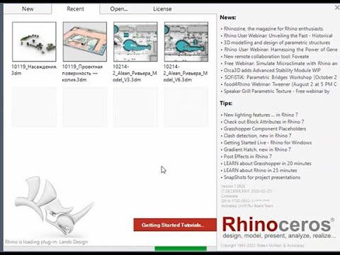 Rhino. Инструкция по первичной настройке шаблона