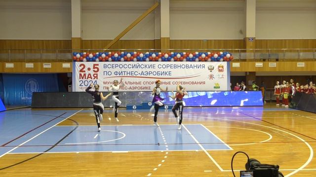 Группа Прогресс г. Челябинск. Аэробика 5 чел. 11-13 лет. Финал. 04.05.24